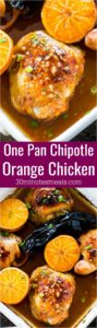 Chipotle Orange Chicken - One Pan - 30 Minutes Meals