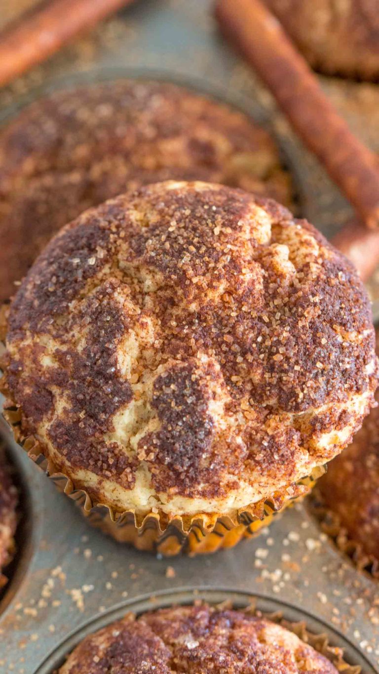 Best Snickerdoodle Muffins (Video) - 30 Minutes Meals