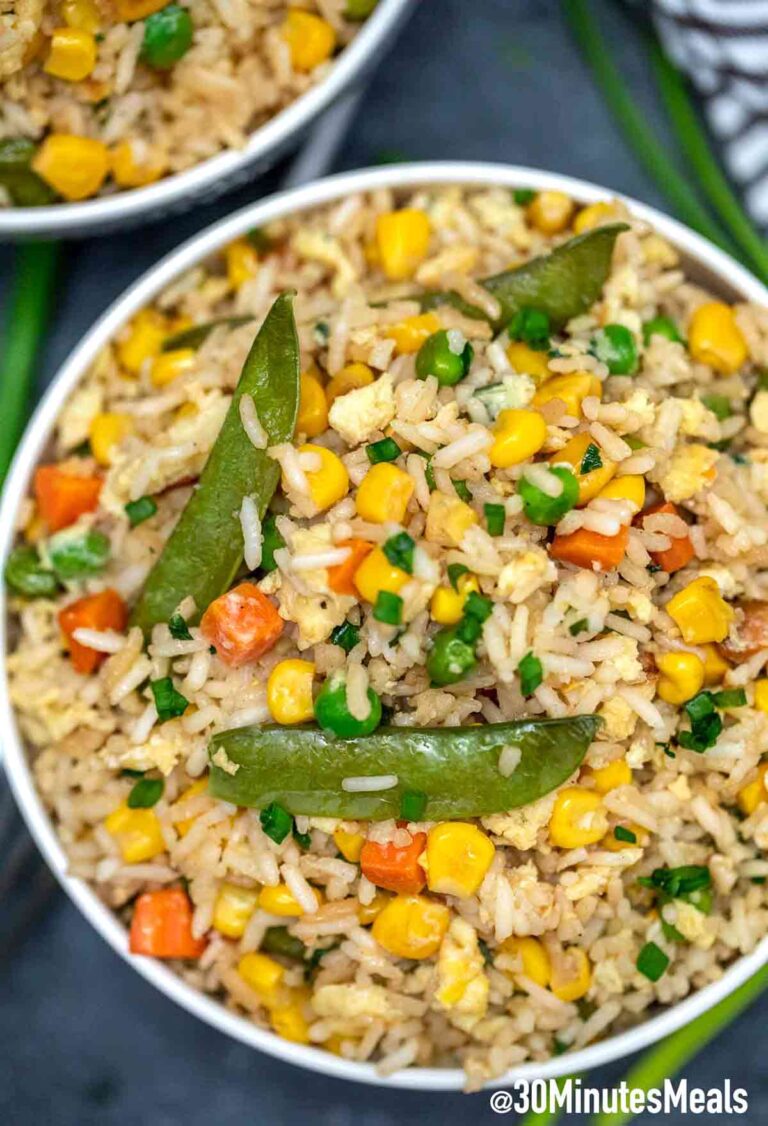 Egg Fried Rice Recipe - 30 Minutes Meals
