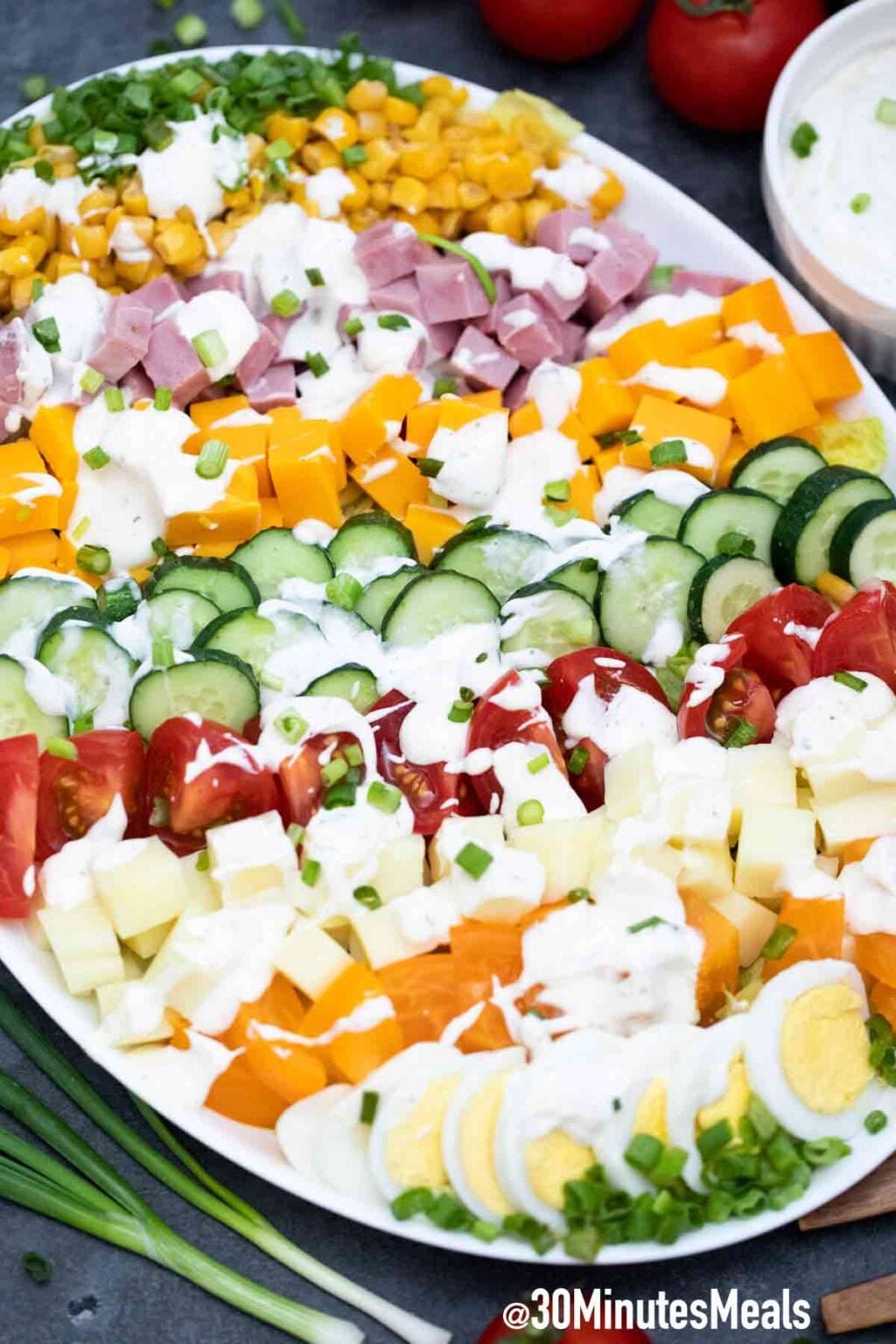 Chef Salad with Ham - 30 Minutes Meals