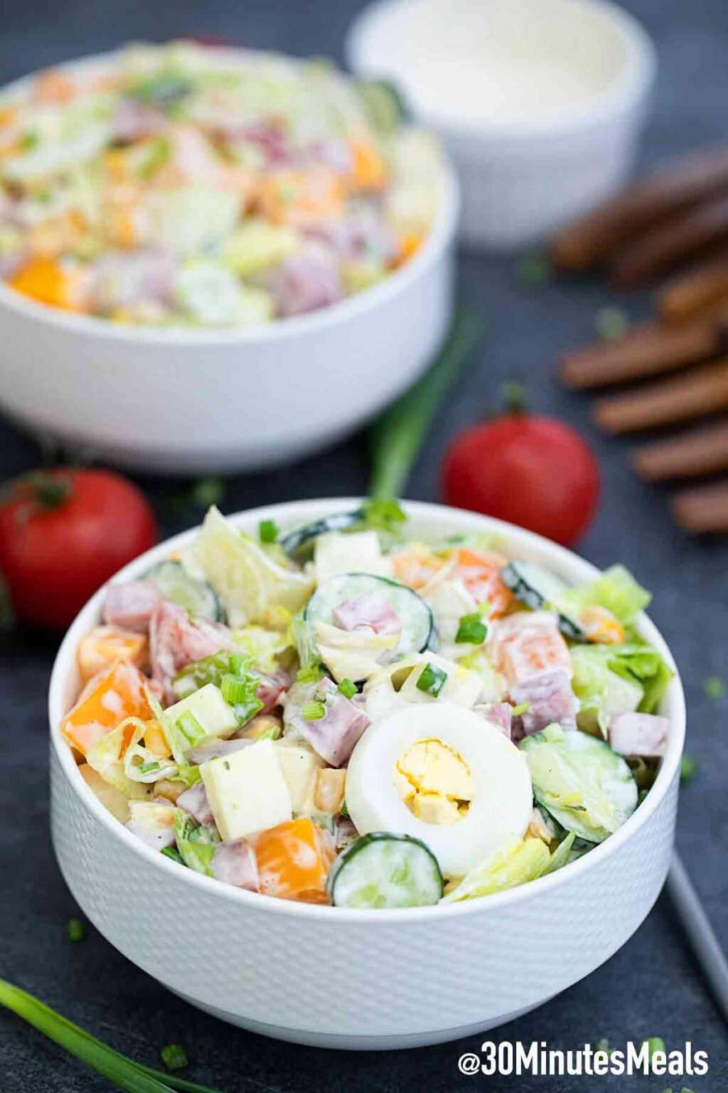 Chef Salad with Ham - 30 Minutes Meals