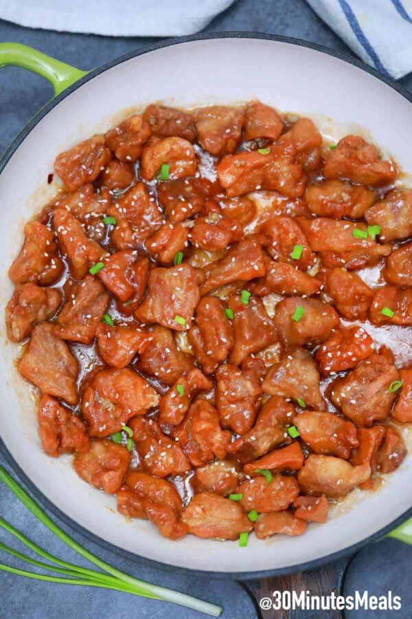 Crispy Sesame Chicken - 30 Minutes Meals