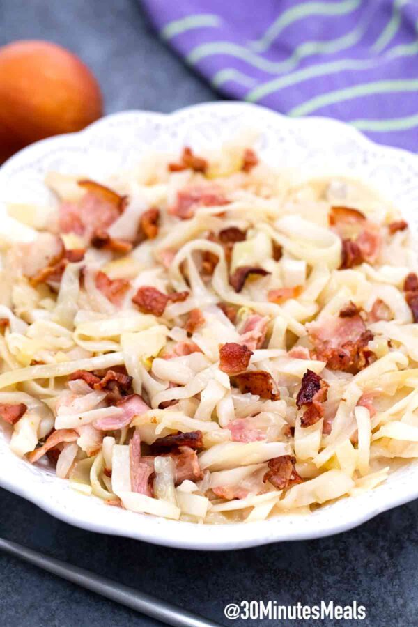 Sweet and Sour Cabbage Recipe - 30 Minutes Meals