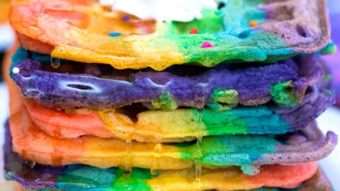 Colored Waffles
