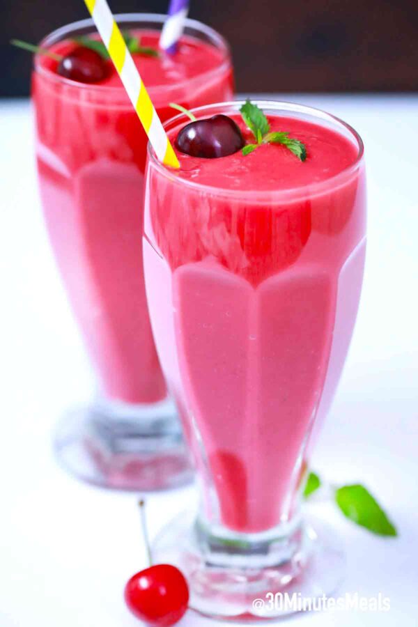 Cherry Smoothie Recipe - 30 minutes meals