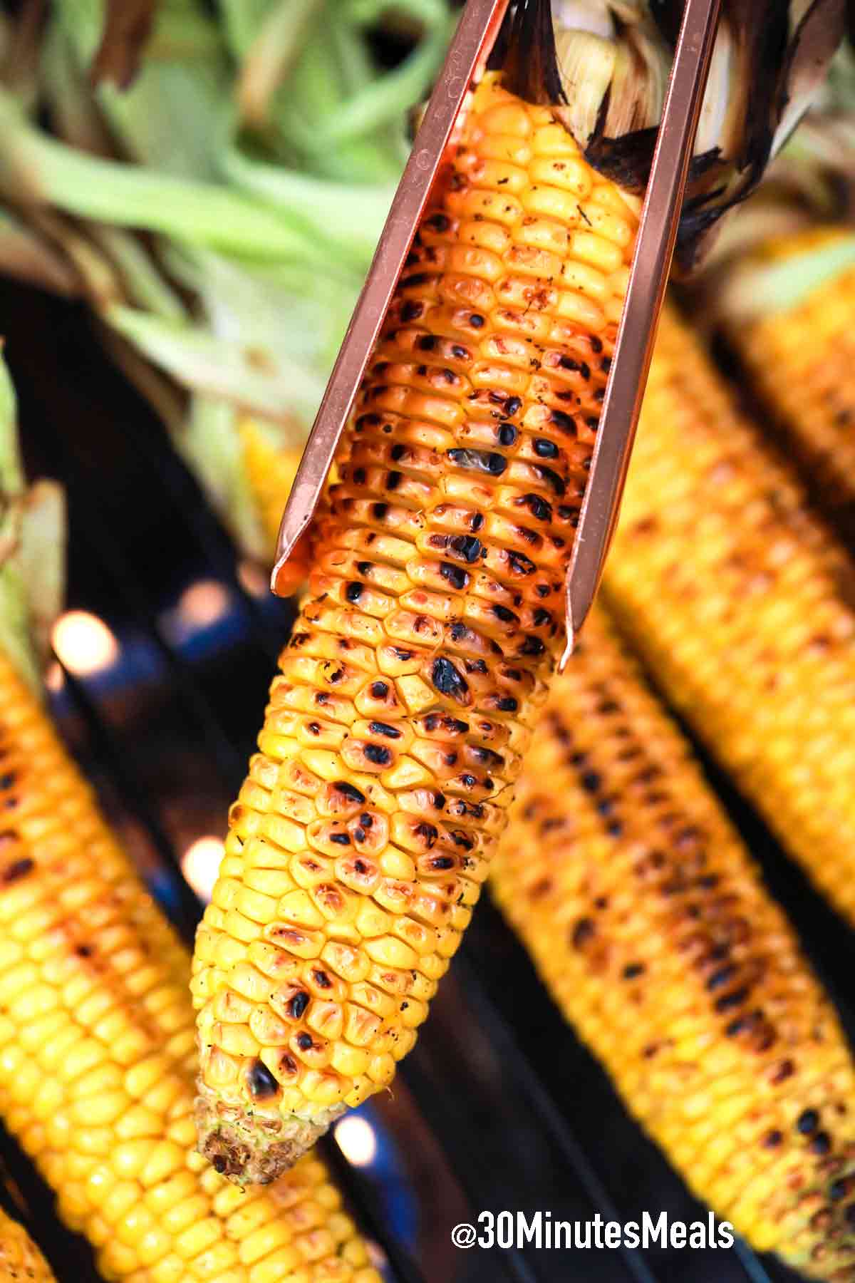 Grilled Corn Recipe - 30 Minutes Meals