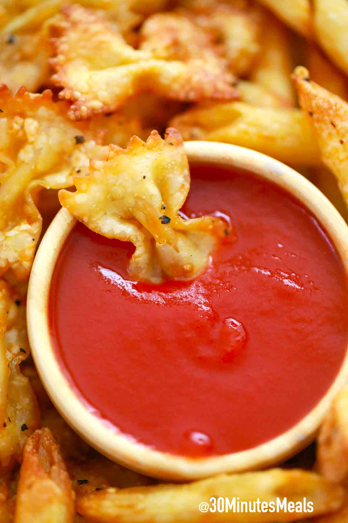 Air Fryer Pasta Chips Recipe - 30 Minutes Meals