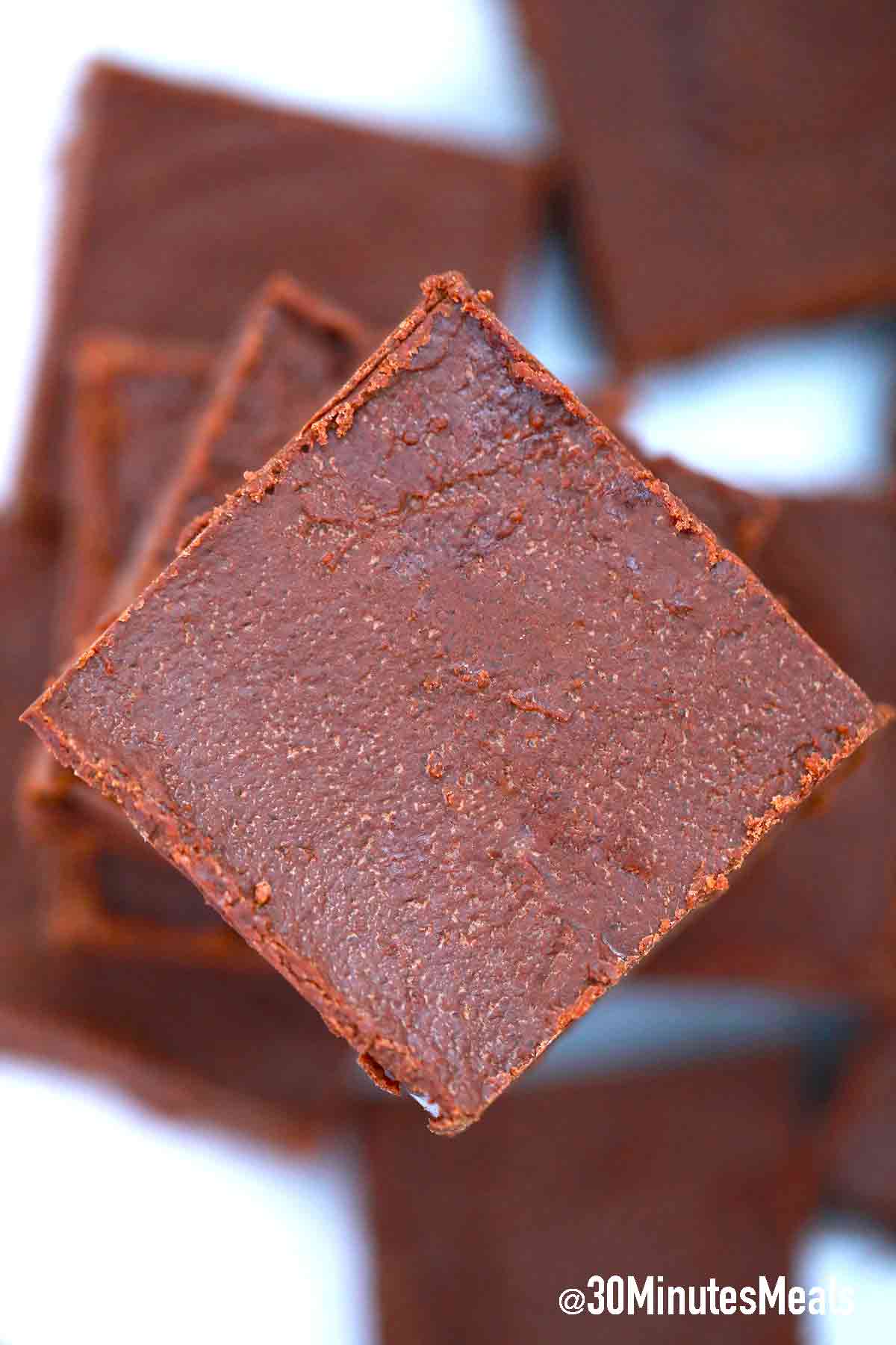 Quick Chocolate Fudge Recipe - 30 Minutes Meals