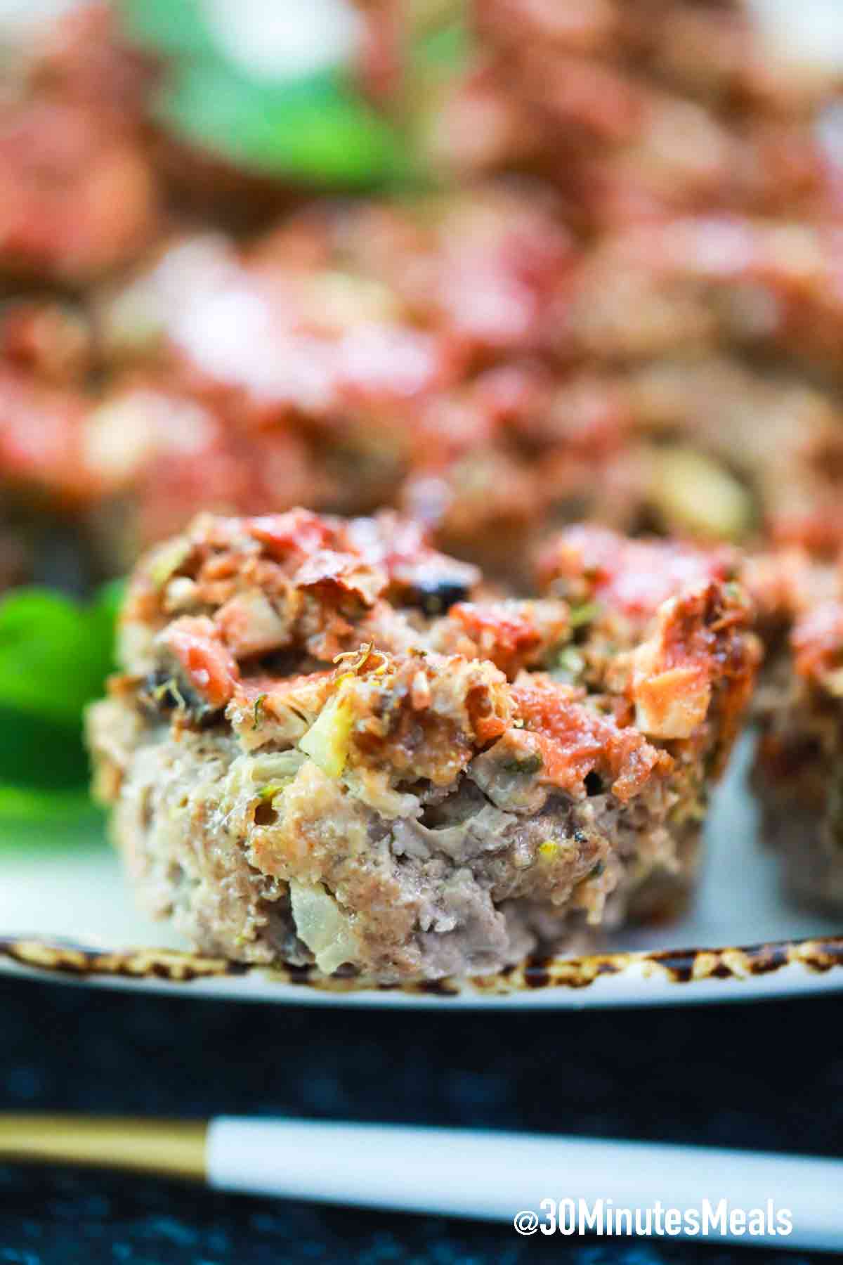 Meatloaf Muffins Recipe - 30 Minutes Meals