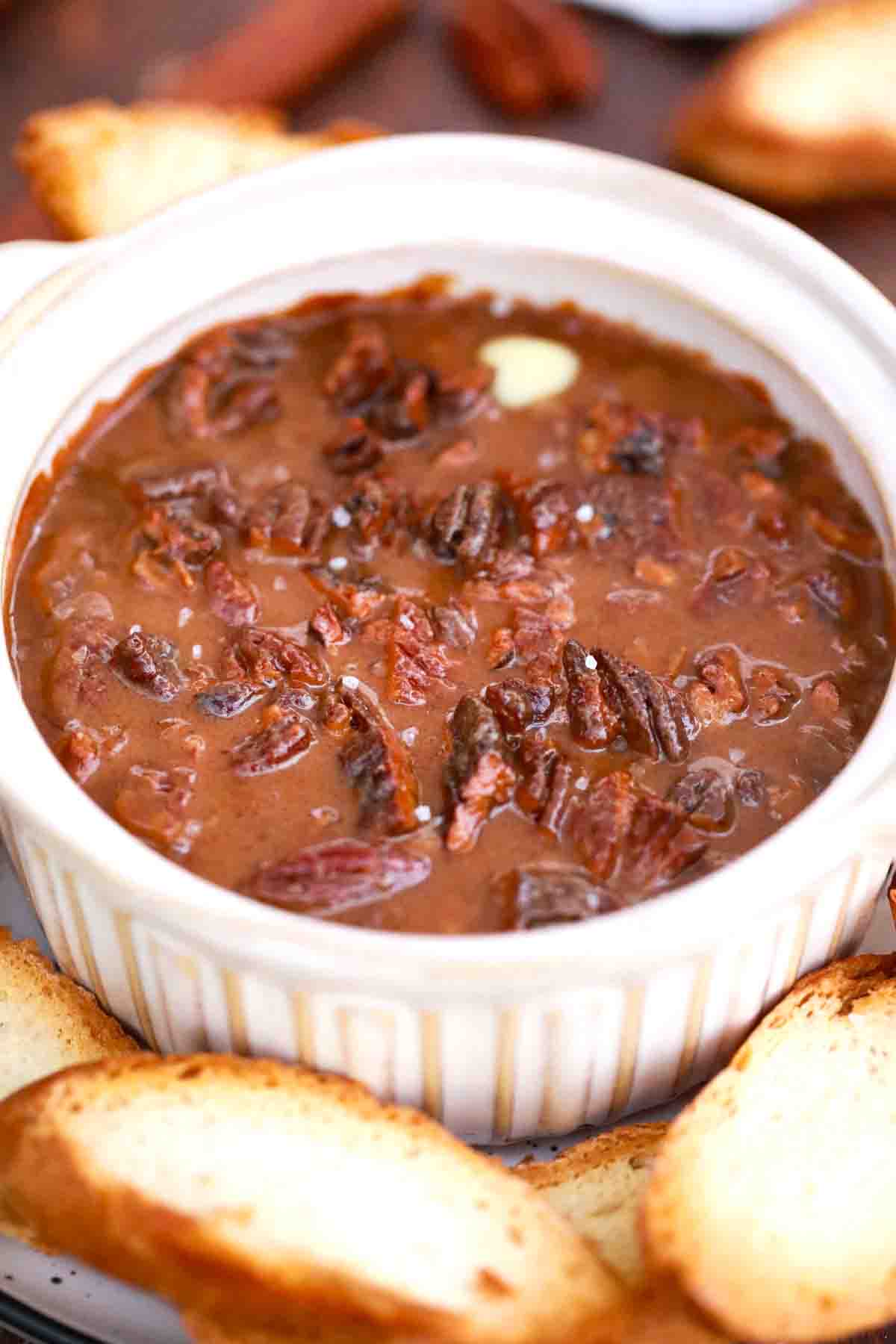 Pecan Pie Baked Brie Recipe - 30 Minutes Meals