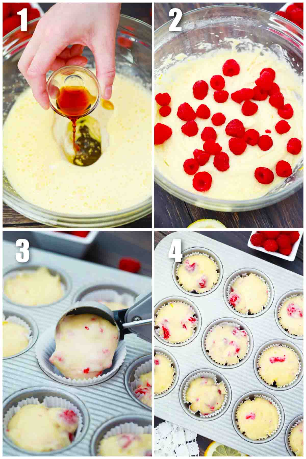 Raspberry Muffins Recipe - 30 Minutes Meals