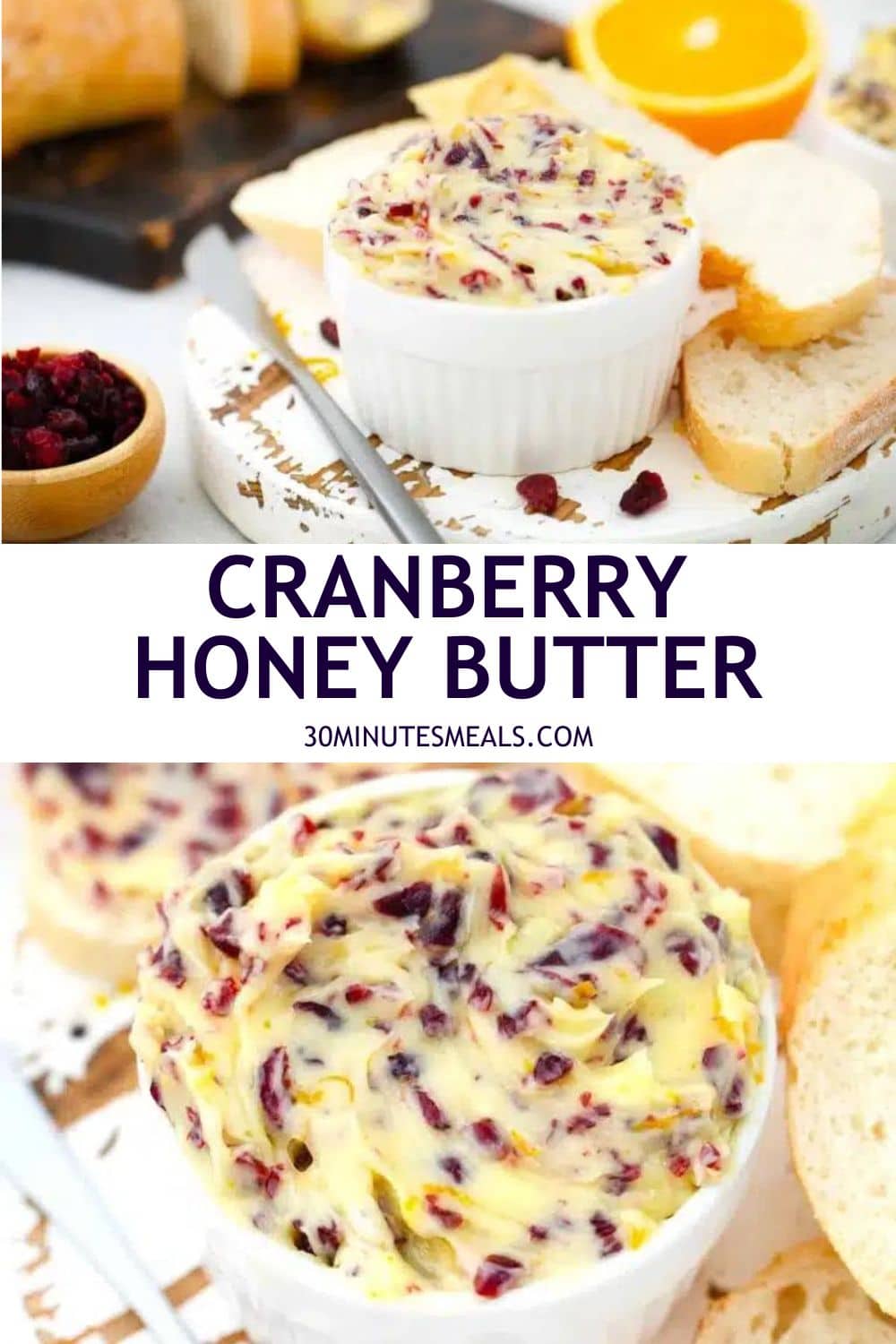 Cranberry Honey Butter Recipe - 30 Minutes Meals